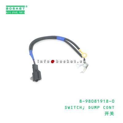 China Isuzu 8980819180 Dump Control Switch with 3 Months Warranty for Isuzu Trucks for sale