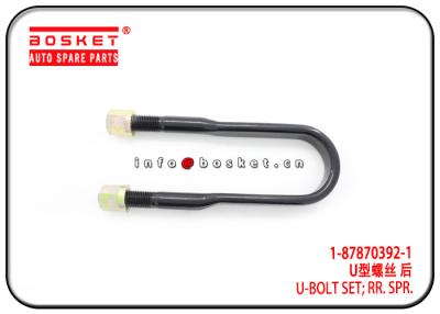 China 1-87870392-1 1878703921 Rear Spring U-Bolt Set Suitable for ISUZU 10PE1 CXZ81 for sale