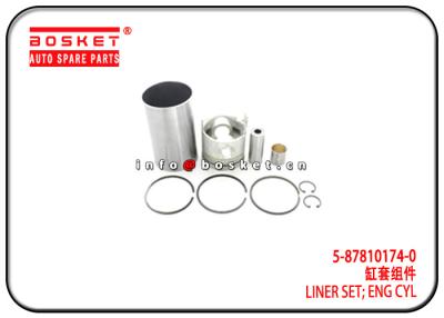 China 5-87810174-0 5878101740 Engine Cylinder Liner Set For ISUZU 4JA1T TFR54 for sale