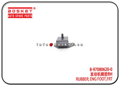 China 8-97080620-0 5-87610187-BVP 8970806200 587610187BVP Front Engine Foot Rubber Suitable for ISUZU 4JB1 NKR55 for sale