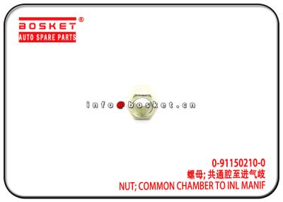 China 0-91150210-0 0911502100 Common Chamber To Inlet Manif Nut Suitable for ISUZU 4JB1 NKR55 for sale