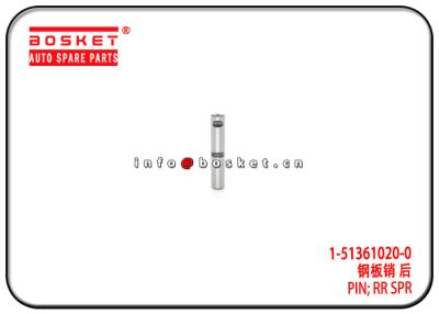 China 1-51361020-0 1-51361026-0 1513610200 1513610260 Rear Spring Pin Suitable for ISUZU 6HK1 FVR34 for sale