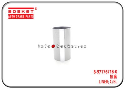 China 8-97176718-0 8971767180 Cylinder Block Liner Suitable for ISUZU 4BE1 NPR58 for sale
