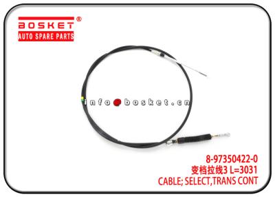 China ISUZU 4HF1 NPR MYY5T 8-97350422-0 8973504220 Transmission Control Select Cable for sale