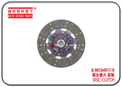 China 700P Isuzu NPR Parts Clutch Disc 8-98164917-0 5-87610092-BVP 8981649170 587610092BVP for sale