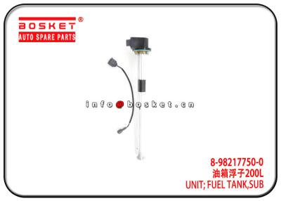 China ISUZU 10PE1 CXZ81K Sub Fuel Tank Unit 8-98217750-0 1-83141131-0 8982177500 1831411310 for sale