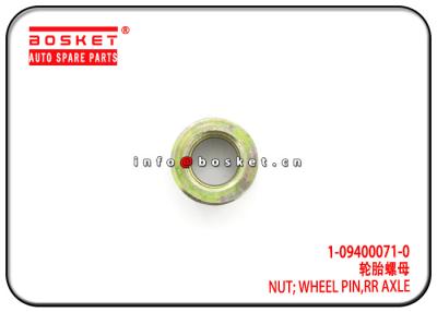 China 1-09400071-0 1094000710 Rear Axle Wheel Pin Nut For ISUZU 10PE1 6WF1 VC46 CXZ81 for sale