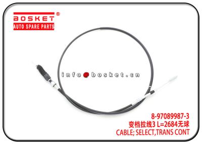 China 8-97089987-3 8970899873 Transmission Control Select Cable For ISUZU 4JB1 MSB5M NKR55 for sale
