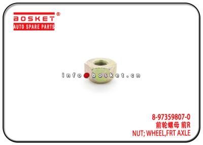China ISUZU 4HE1TC NKR NPR Front Axle Wheel Nut 8-97359807-0 8-94427548-0 8973598070 8944275480 for sale