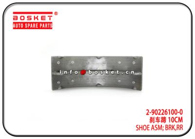 China Mexico Market 4HE1 ELF400 NPR Rear Brake Shoe Assembly 2-90226100-0 2902261000 for sale