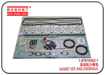 China 1-87813298-0 1878132980 Engine Overhaul Gasket Set For ISUZU 6SA1 XE for sale