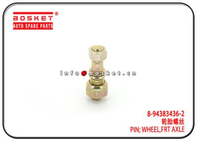 China 8-94383436-2 8-98007973-0 Front Axle Wheel Pin For ISUZU NPR NKR 600P 8943834362 8980079730 for sale