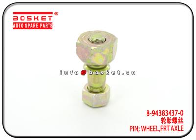 China 8-94383437-0 8943834370 Front Axle Wheel Pin L For ISUZU NPR NKR 600P for sale
