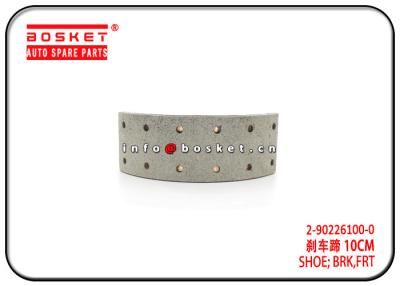 China 2-90226100-0 2902261000 Front Brake Shoe For ISUZU 4HE1 NPR High Stabilty for sale