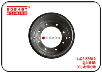 China 1-42315368-0 1423153680 Truck Chassis Parts Rear Brake Drum For Isuzu FSR800 for sale