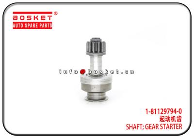 China 1-81129794-0 1811297940 Isuzu CXZ Parts Gear Starter Shaft  For 10PE1 CXZ81 for sale