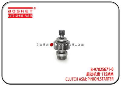 China 8-97025671-0 8970256710 Starter Pinion Clutch Assembly For ISUZU 4HF1 NPR66 for sale