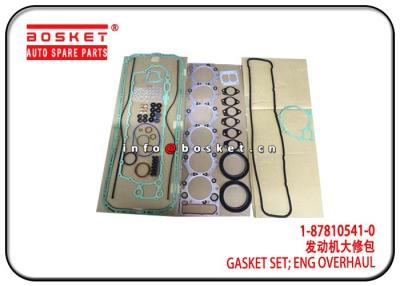 China 1-87810541-0 1878105410 Isuzu CXZ Parts Engine Overhaul Gasket Set For 6SA1 for sale