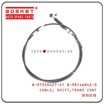 China 4HG1 Isuzu NPR Parts Transmission Control Shift Cable 8-97350427-ZY 8-98146842-0 897350427ZY 8981468420 for sale