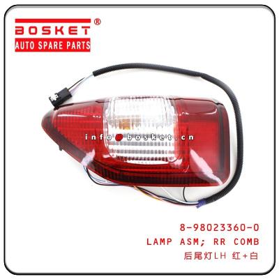 China 8-98023360-0 8980233600 Isuzu D-MAX Parts Rear Combination Lamp Assembly for sale