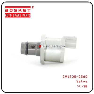 China Isuzu 4JJ1 DMAX  294200-0360 2942000360 SCV Valve for sale