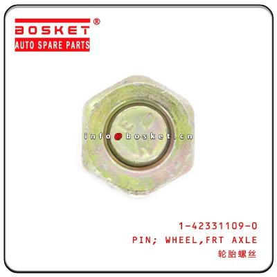 China 1-42331109-0 1423311090 Front Axle Wheel Pin R For Isuzu FVR3433 CYZ CXZ for sale