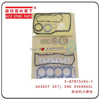 China 5-87815494-1 5878154941 Isuzu NPR Parts Engine Overhaul Gasket Set For 4HG1 NKR for sale