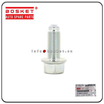 China 0286512300 0286812300 Clamp To Rod Bolt For ISUZU VC46 CXZ CYZ 0-28651230-0 0-28681230-0 for sale