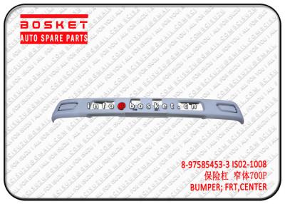 China NPR75 4HK1 Isuzu Body Parts Center Front Bumper 8975854533 IS021008 8-97585453-3 IS02-1008 for sale