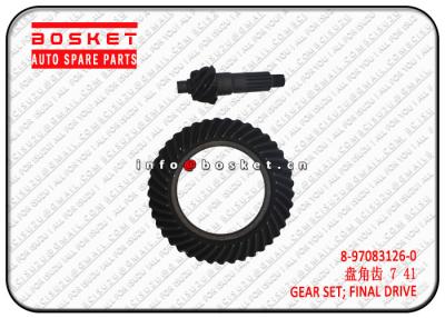 China 8970831260 8-97083126-0 Truck Chassis Parts Final Drive Gear Set For Isuzu NPR for sale