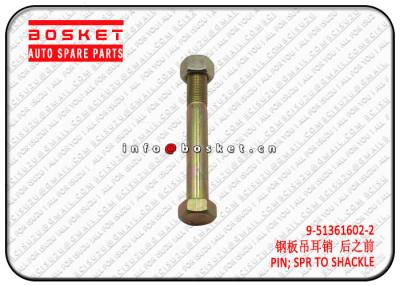 China Spring To Shackle Pin Truck Chassis Parts For Isuzu NKR 9513616022 9-51361602-2 for sale
