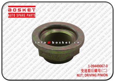 China 1094490670 1-09449067-0 Driving Pinion Nut For Isuzu CXZ81 10PE1 for sale