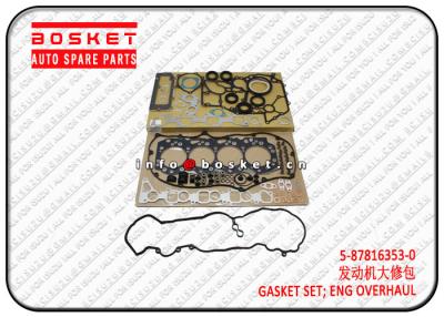 China Isuzu 4JJ1T  Engine Overhaul Gasket Set 5878163530 5-87816353-0 for sale