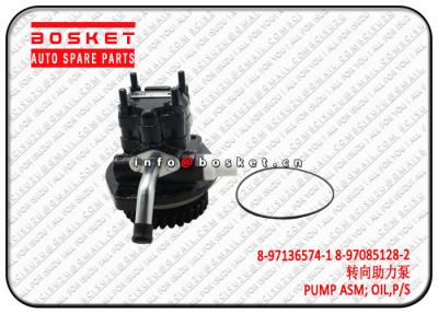 China Isuzu 4HF1 NPR Power Steering Oil Pump Assembly 8971365741 8970851282 8-97136574-1 8-97085128-2 for sale