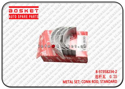 China Isuzu 4JJ1 4JA1 NHR NKR Standard Connecting Rod Metal Set 8973582342 8-97358234-2 for sale