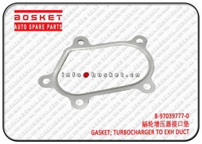 China 8970397770 8-97039777-0  Isuzu Engine Parts 4HK1 NPR Gasket Turbocharger To Exhaust Duct for sale