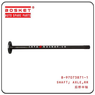 China ISUZU NPR 4HE1 Rear Axle Shaft Truck Chassis Parts 8-97073871-1 8970738711 for sale