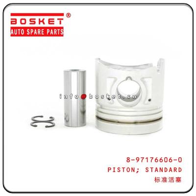 China 8-97176606-0 8971766060 Standard Piston NKR55 4JB1 Isuzu Engine Parts for sale
