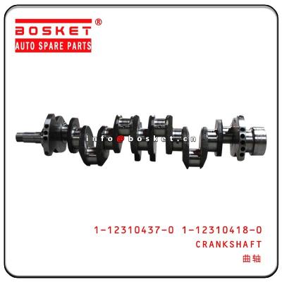 1-12310437-0 1-12310418-0 1123104370 1123104180はISUZUFSR113 6BD1のための鋼鉄クランク軸を造った