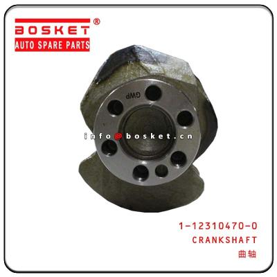 China 1-12310470-0 1123104700 Forged Steel Crankshaft For ISUZU FVR 6BG1 for sale