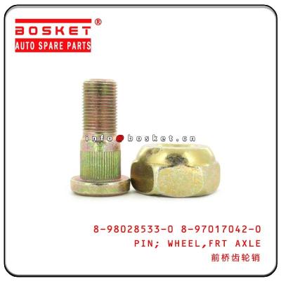 China 8980285330 8970170420 Front Axle Wheel Pin LH 8-98028533-0 8-97017042-0 for sale