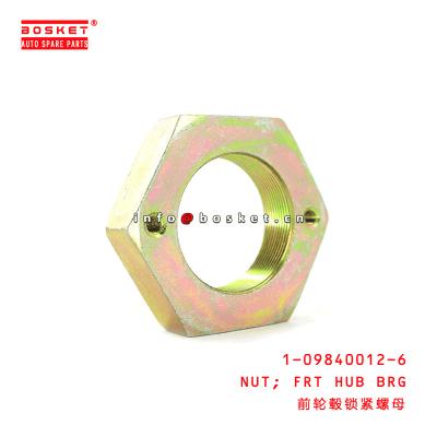 China 1-09840012-6 1098400126 Front Hub Bearing Nut For ISUZU VC46 CXZ81 10PE1 for sale