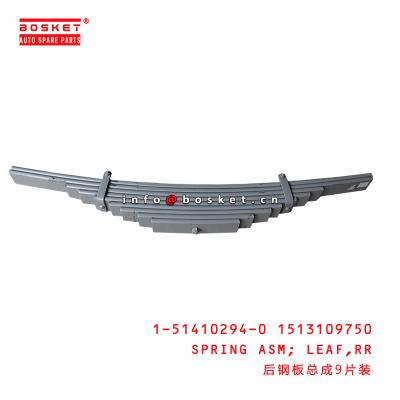 China 1514102940 1513109750 Rear Leaf Spring Assembly For ISUZU CXZ CYZ EXZ 6WF1 for sale