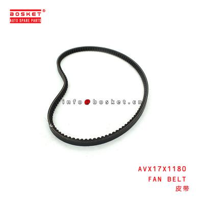 Cina Cinghia del ventilatore AVX17X1180 Isuzu Replacement Parts in vendita