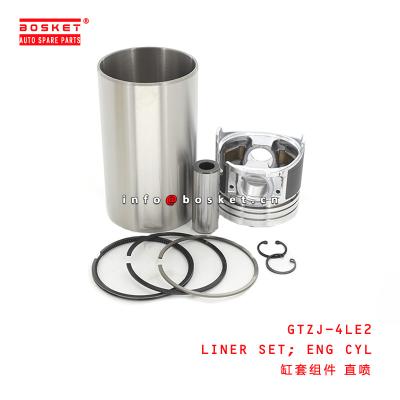 China GTZJ4LE2 GTZJ-4LE2 Isuzu Engine Parts Cylinder Liner Set for sale