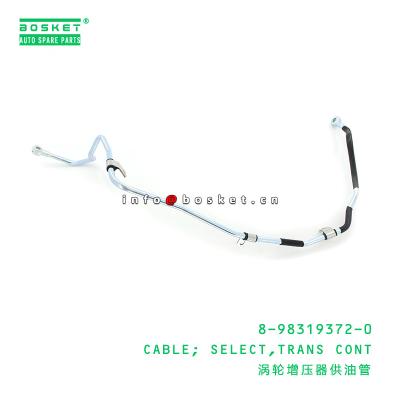 China 8-98319372-0 Isuzu NPR Parts Transmission Control Select Cable 8983193720 for sale
