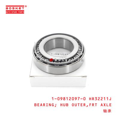 China 1-09812097-0 1098120970 HR32211J Front Axle Hub Outer Bearing For ISUZU NPS for sale