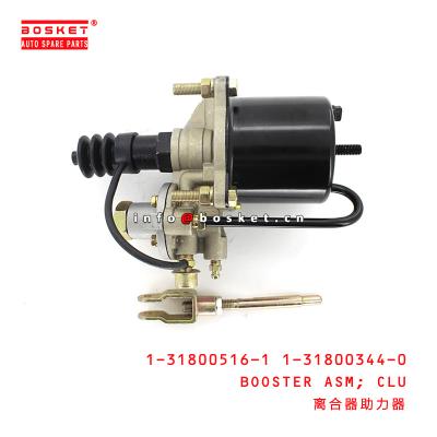 China 1-31800516-1 1-31800344-0 1318005161 1318003440 Clutch Booster Assembly 90MM For ISUZU FVR34 6HK1 for sale