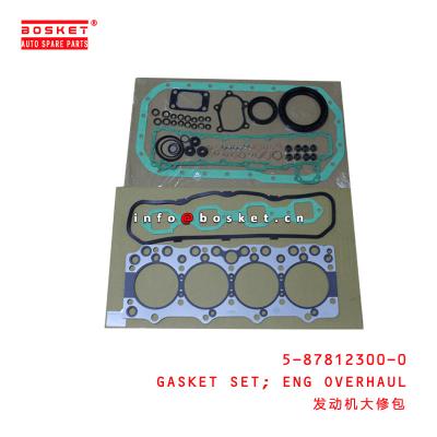 China 5-87812300-0 5878123000 NPR 4BD2 Isuzu Engine Parts Overhaul Gasket Set for sale