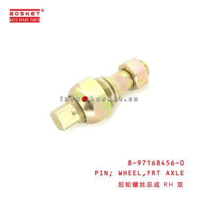 China 8-97168456-0 8971684560 Front Axle Wheel Pin RH For ISUZU NPR 600P for sale